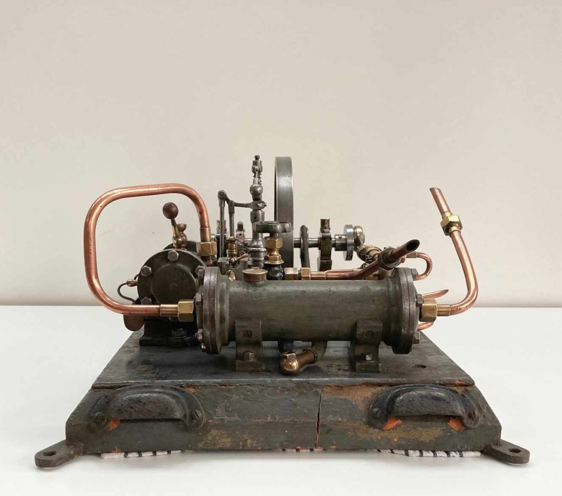 Nineteenth Century Stationary Model Steam Engine 10 - Fleaglass Nineteenth Century Stationary Model Steam Engine 10 - Fleaglass